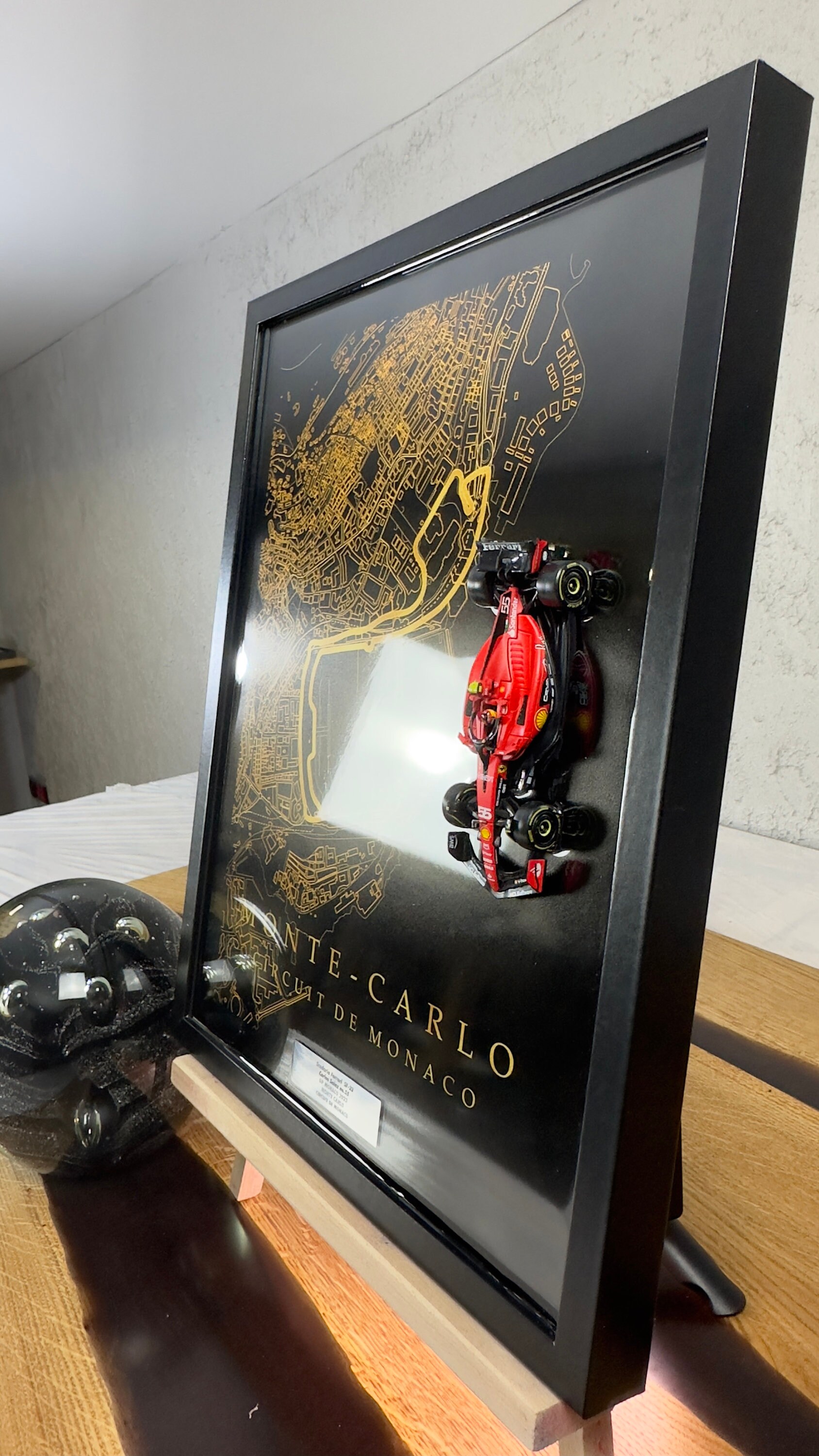 Scuderia Ferrari SF-23 L With Car Frame F1 MONTE CARLO Gift Carlos ...