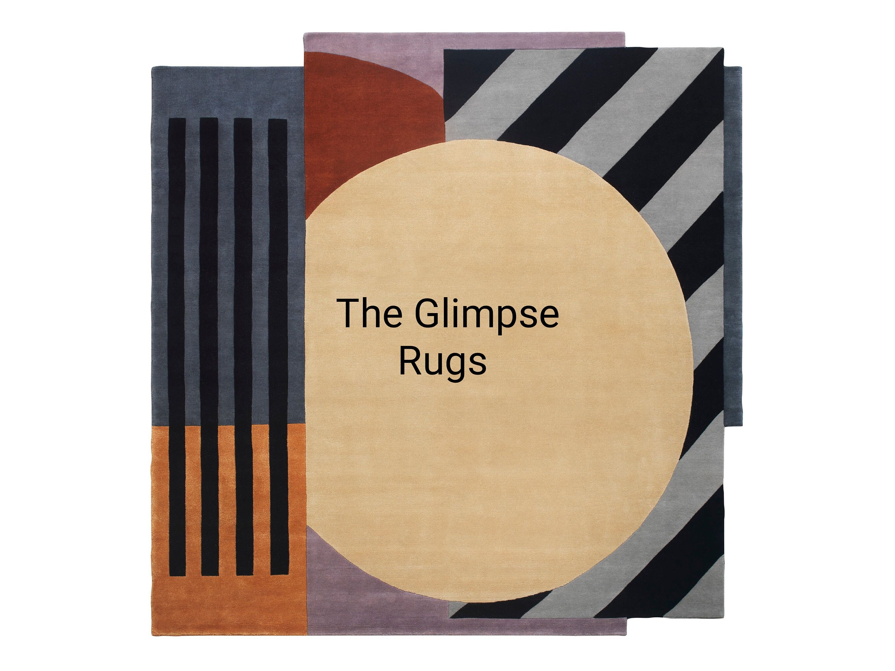 Modern Abstract Irregular Odd Shape Handmade Woolen Designer - Etsy