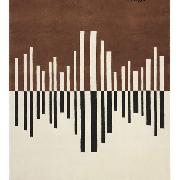 Modern Abstract Rug - Etsy