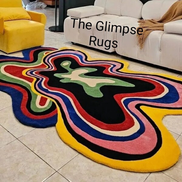 Irregular Rug - Etsy