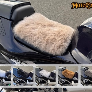 Fur Motorcycle Seat Covers - Etsy