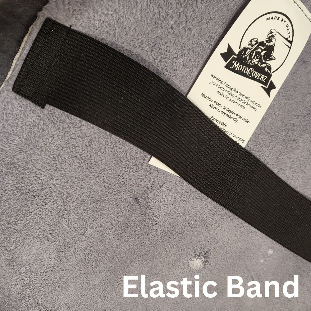 Universal Sheepskin Motorcycle Seat Cover Comfort Seats Protector With ...