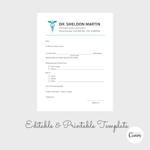 Fake Doctors Note For Strep Throat