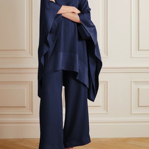 Two Piece Set Dress, Solid Loose Suits Casual Women Dress, Kaftan ...