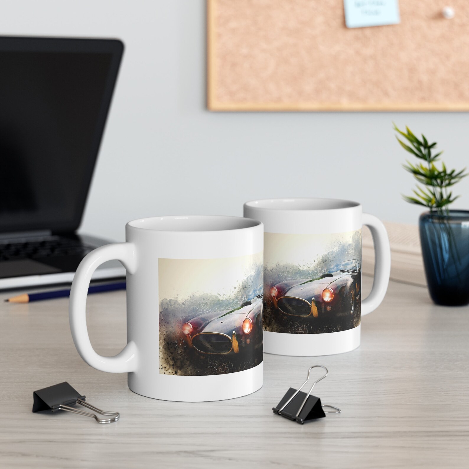 1965 Shelby AC Cobra 427 Mug | 11oz Ceramic Coffee Cup | Gift for Car ...