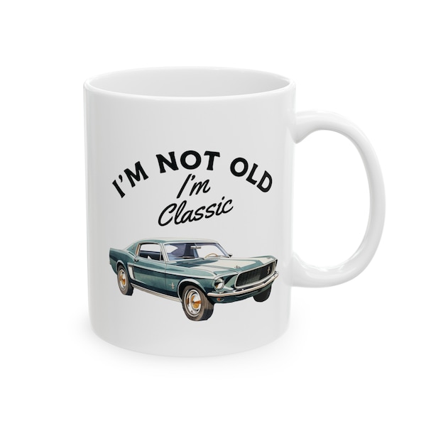 Coffee Mug With Mustang - Etsy