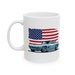 Blue 1966 Corvette Stingray Mug - American Flag Classic Car Collector ...