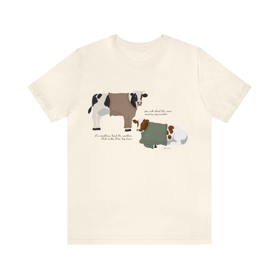 Cows Wearing My Sweater the 1975 When We Are Together Inspired - Etsy