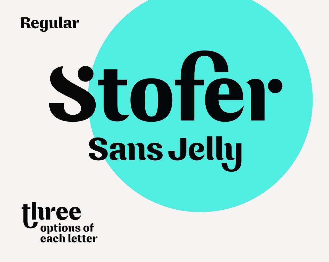 Stofer Regular Logo Font, Branding Font, Sans Serif Font, Script Font ...