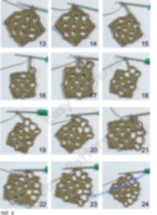 Granny Square Hat Crochet Summer Beret Pattern - Etsy