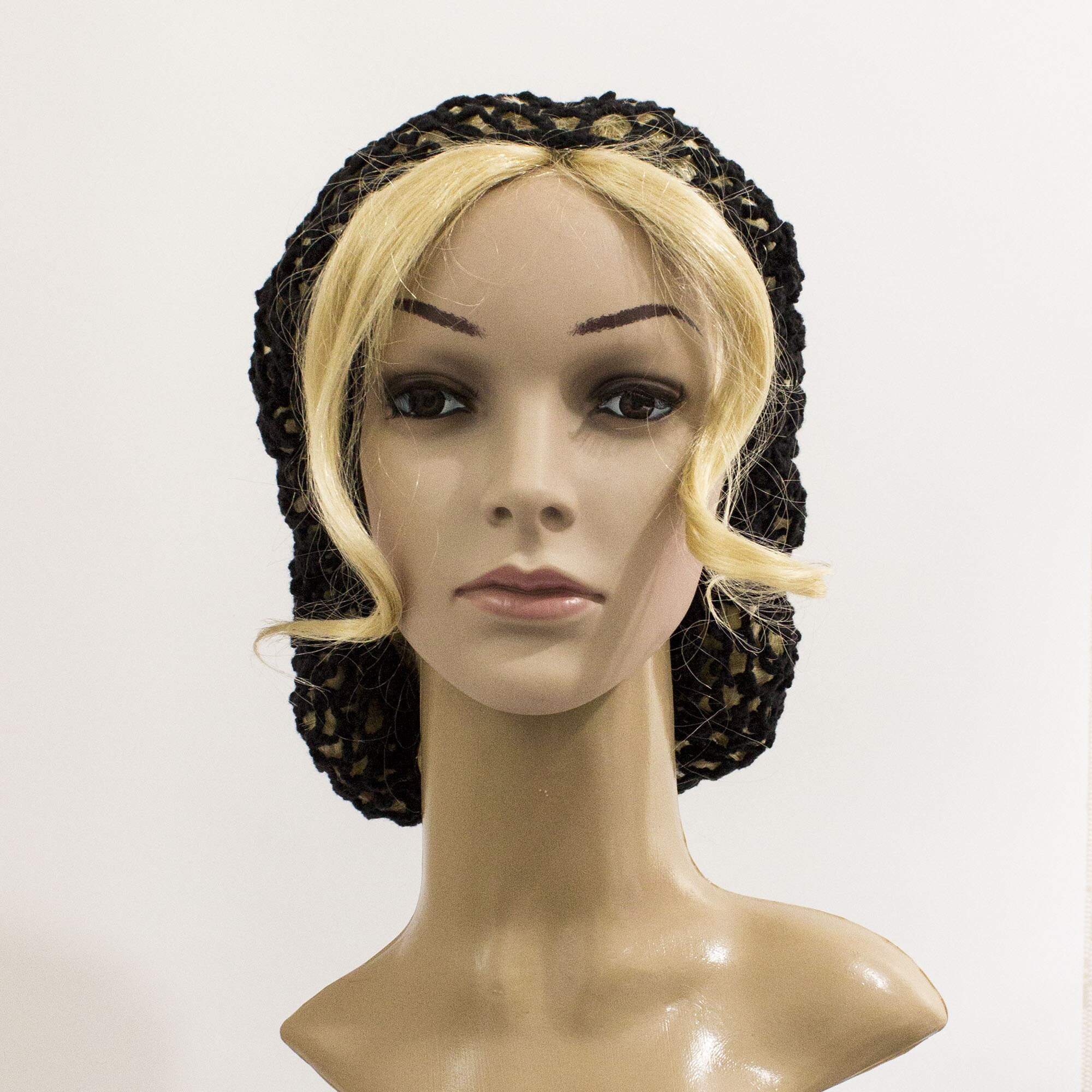 1940s Crochet Hair Net Pattern Easy Crochet Black Hair Snood - Etsy