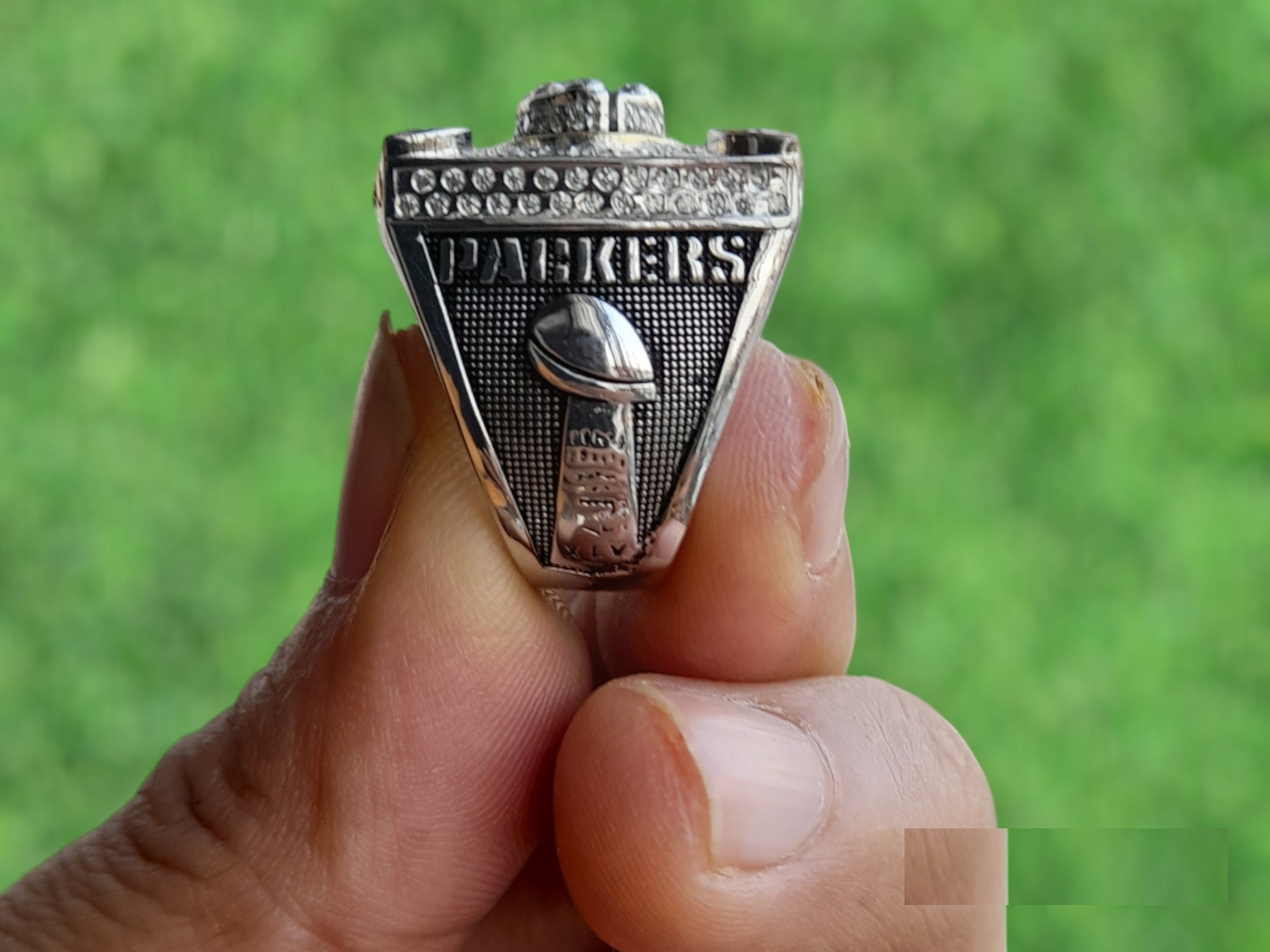 Special Edition Green Bay Packers Super Bowl Ring 925 Sterling Silver ...