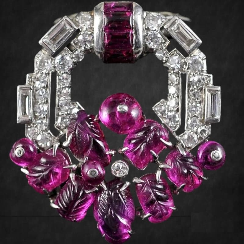 Art Deco Brooch - Etsy