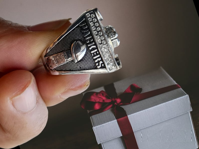 Special Edition Green Bay Packers Super Bowl Ring 925 Sterling Silver ...