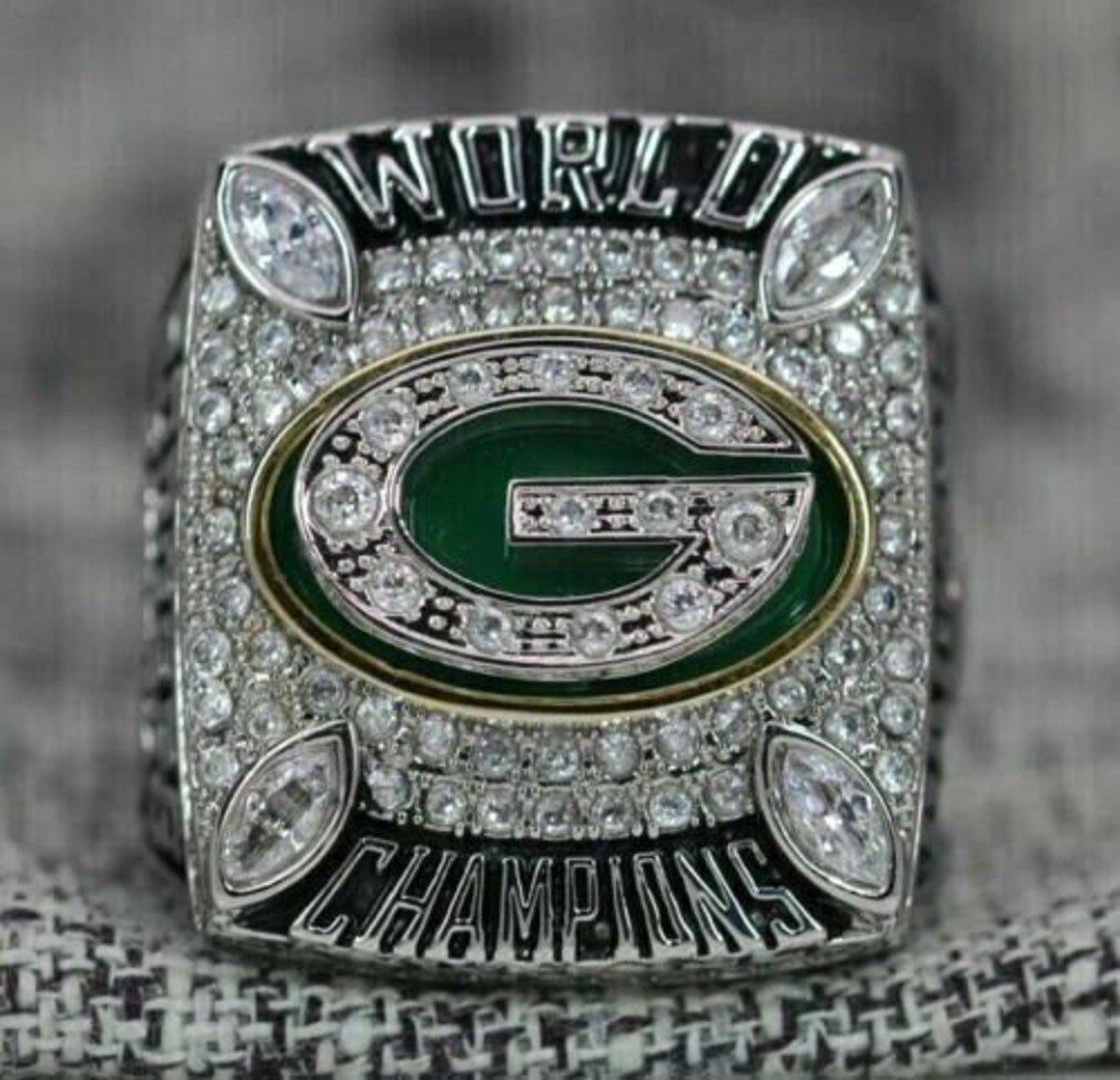 Special Edition Green Bay Packers Super Bowl Ring 925 Sterling Silver ...