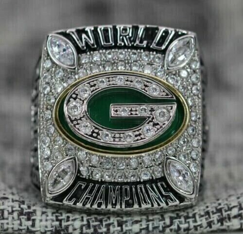 Special Edition Green Bay Packers Super Bowl Ring 925 Sterling Silver ...