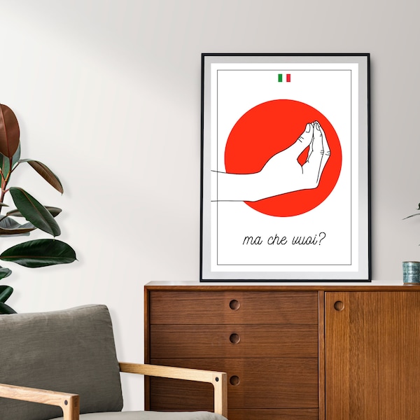 Ma Che Vuoi Print - Etsy