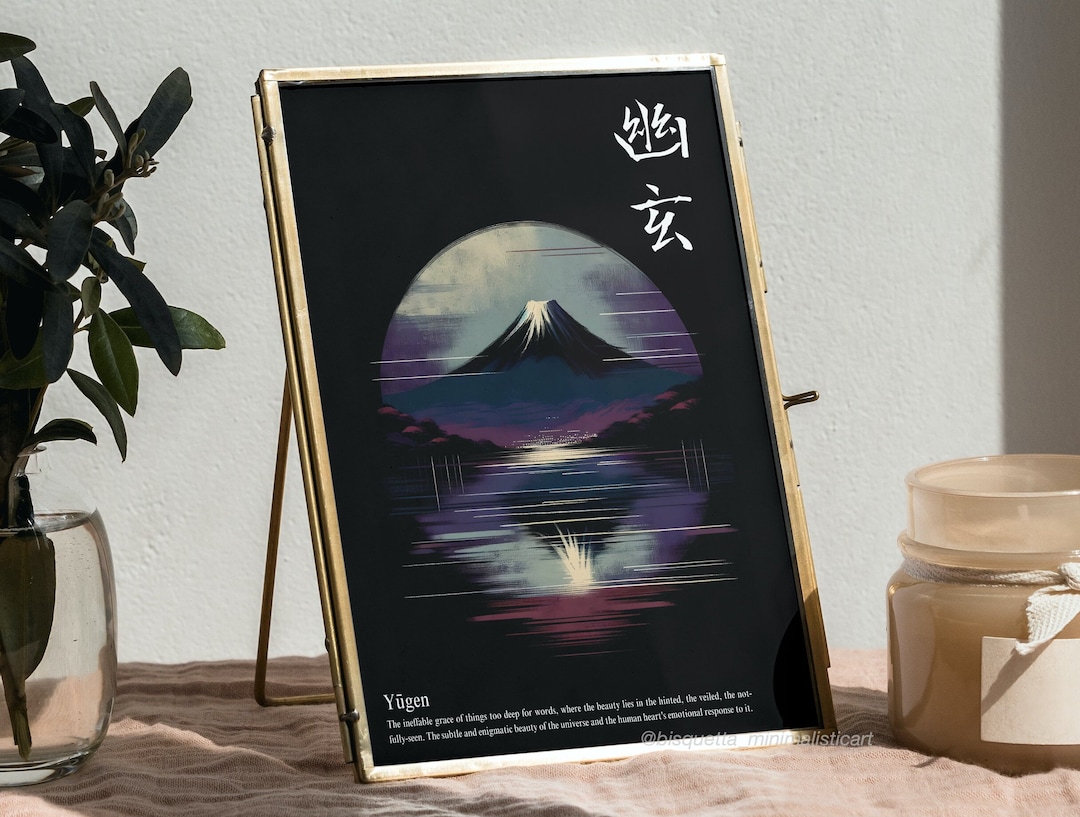 Artistic Watercolour Japanese Zen Wall Art Print, Gift for Her, Gifts ...