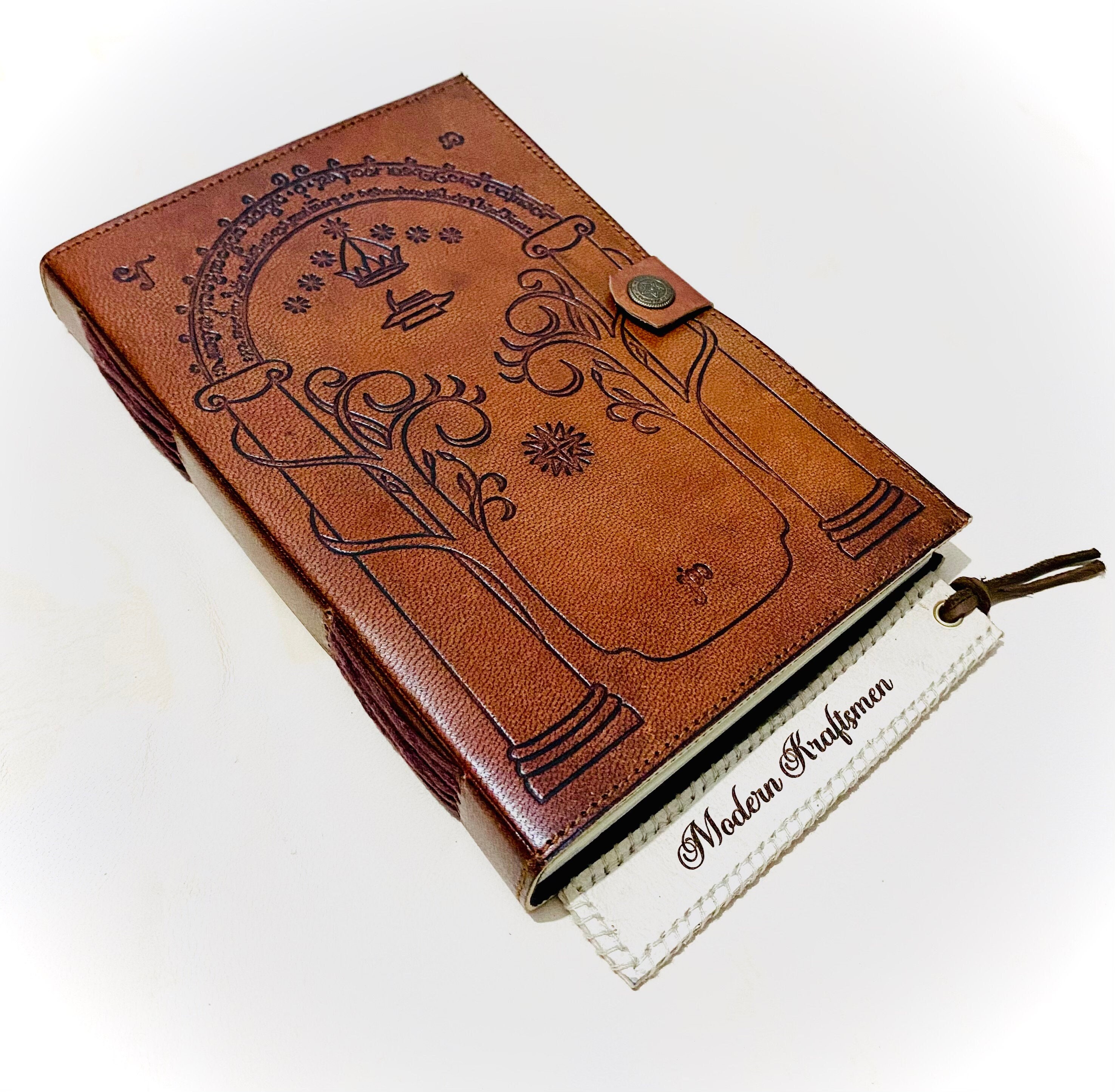 Doors of Durin Leather Journal, Tolkien Lord of the Rings, Book of ...
