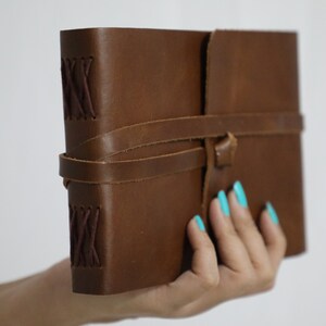 Leather Sketchbook, Drawing Journal, Handmade Art Journal for Writing ...