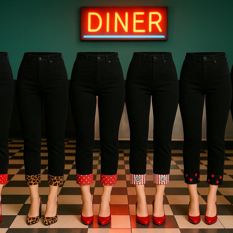 Rockabilly Capris Women - Etsy