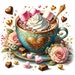 Love Hot Chocolate Clipart - 15 High Quality Pngs, Memory Books, Junk ...