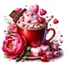 Love Hot Chocolate Clipart - 15 High Quality Pngs, Memory Books, Junk ...