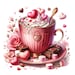 Love Hot Chocolate Clipart - 15 High Quality Pngs, Memory Books, Junk ...