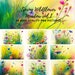 Spring Wildflower Meadow - High Quality PNG Watercolor Digital Planners ...