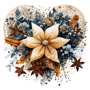 Christmas Decorations Set 3 Clipart - 12 High Quality Pngs, Digital ...