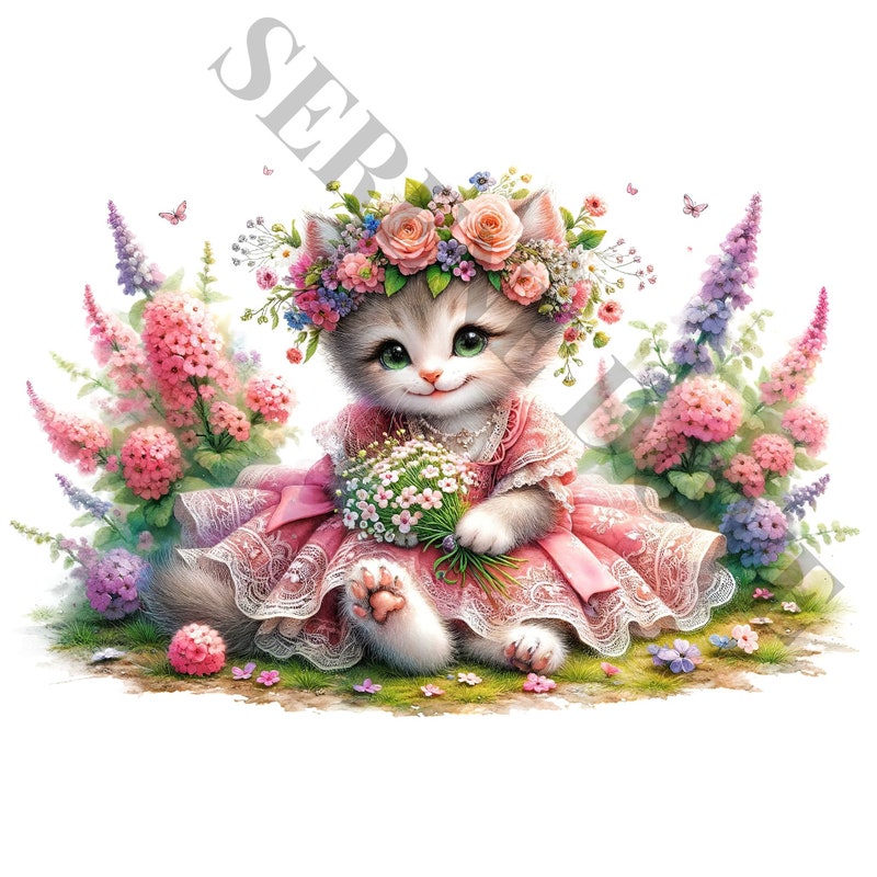 Kitten Fairy - Etsy