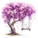 Spring Tree Swing Clipart - 14 High Quality Pngs, Digital Planner, Junk ...
