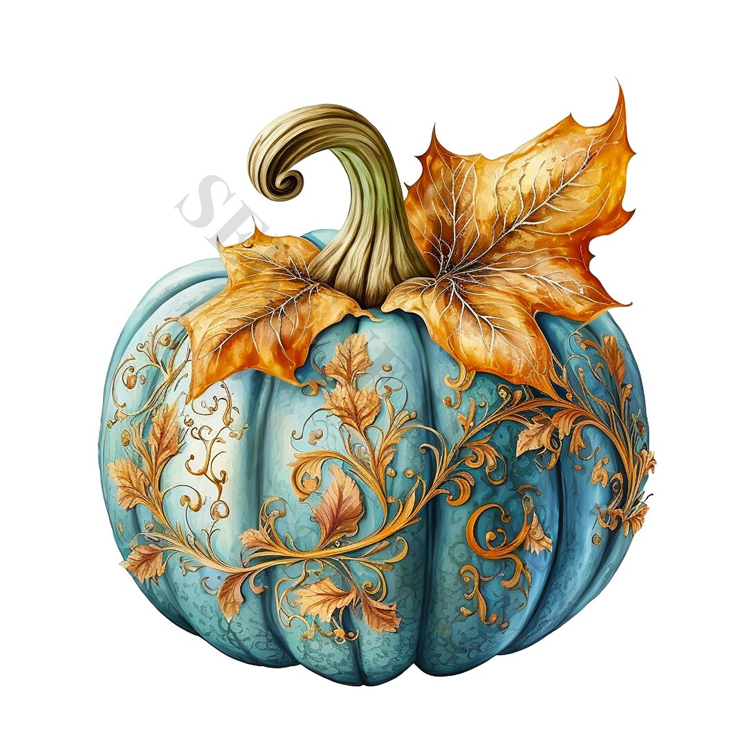 Pumpkin Clipart Set 1 - 18 High Quality Pngs, Memory Book, Junk ...