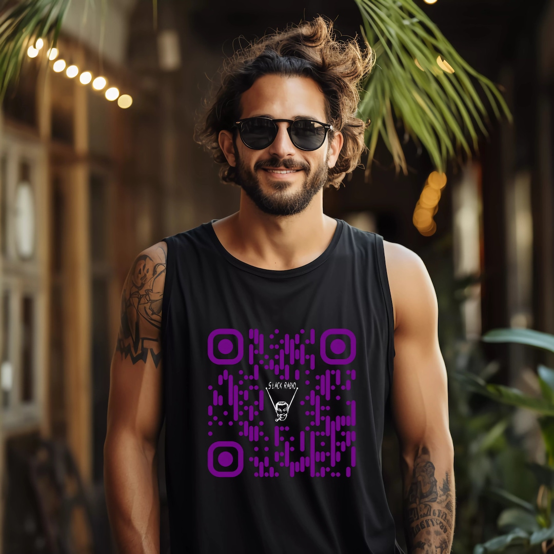 Slack Radio QR Code Unisex Jersey Tank - Etsy