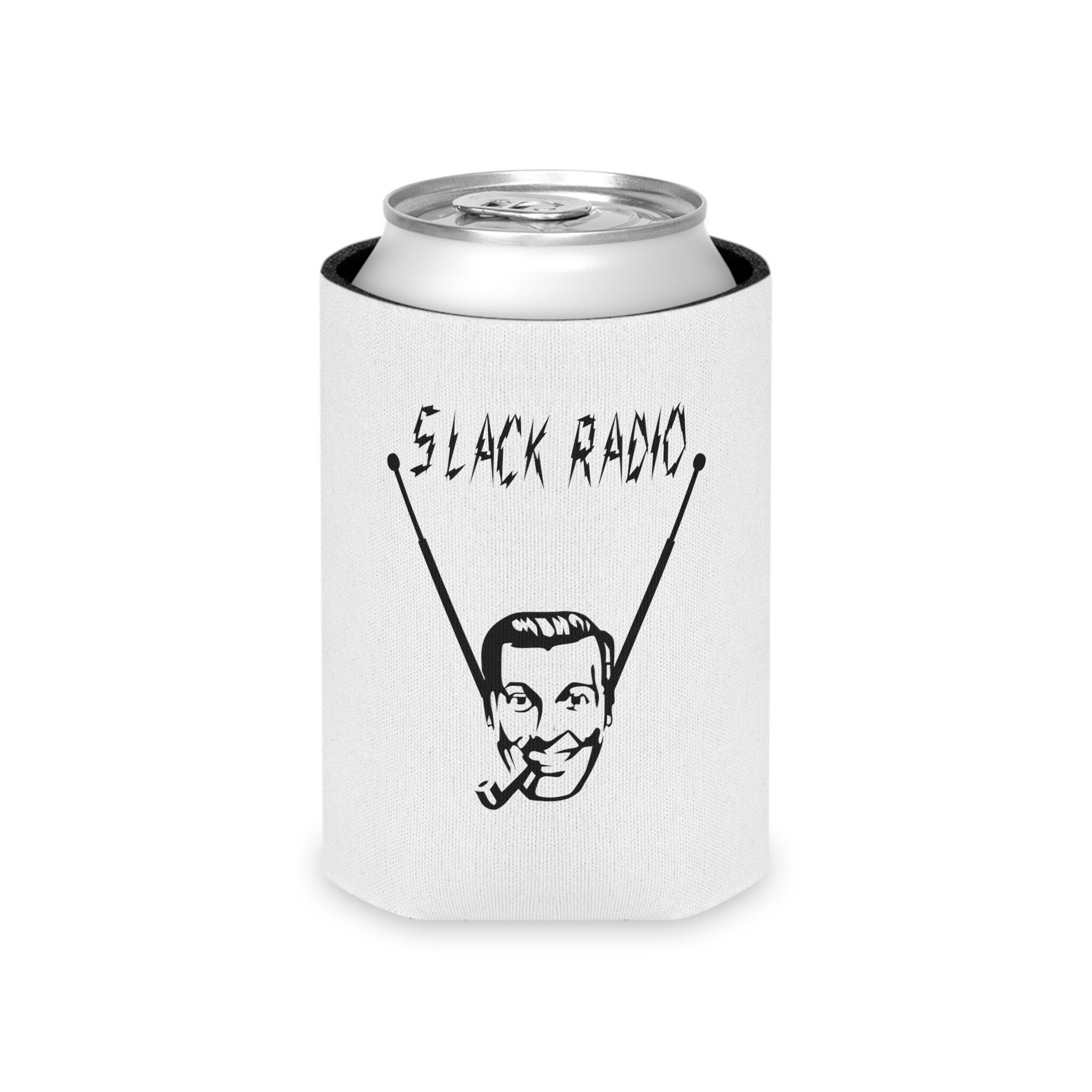 Slack Radio Logo & QR Code Can Cooler - Etsy