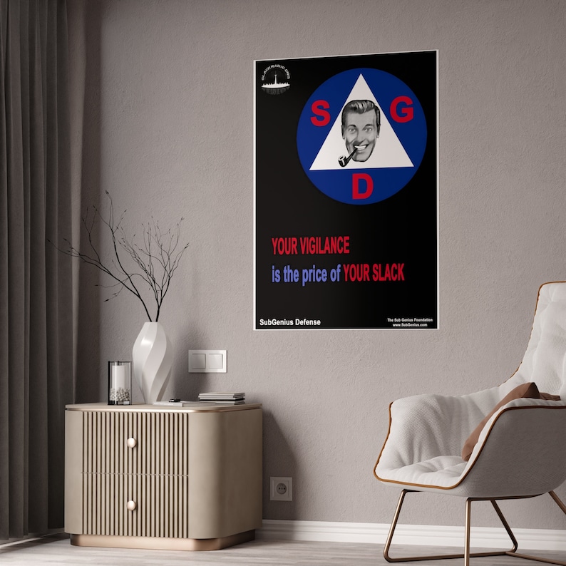 Subgenius Defense Gloss Poster - Etsy