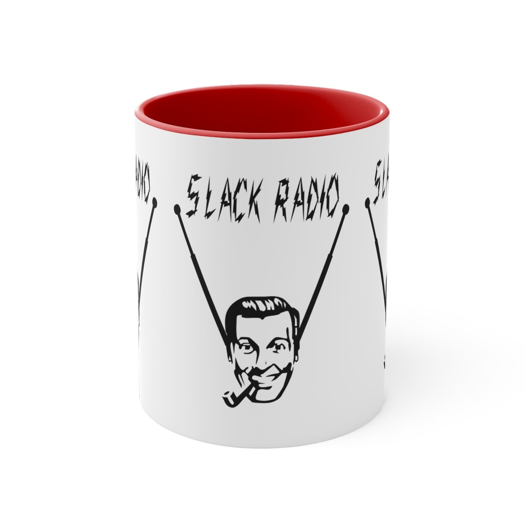 Slack Radio Logo Two Tone Coffee Mug, 11oz - Etsy