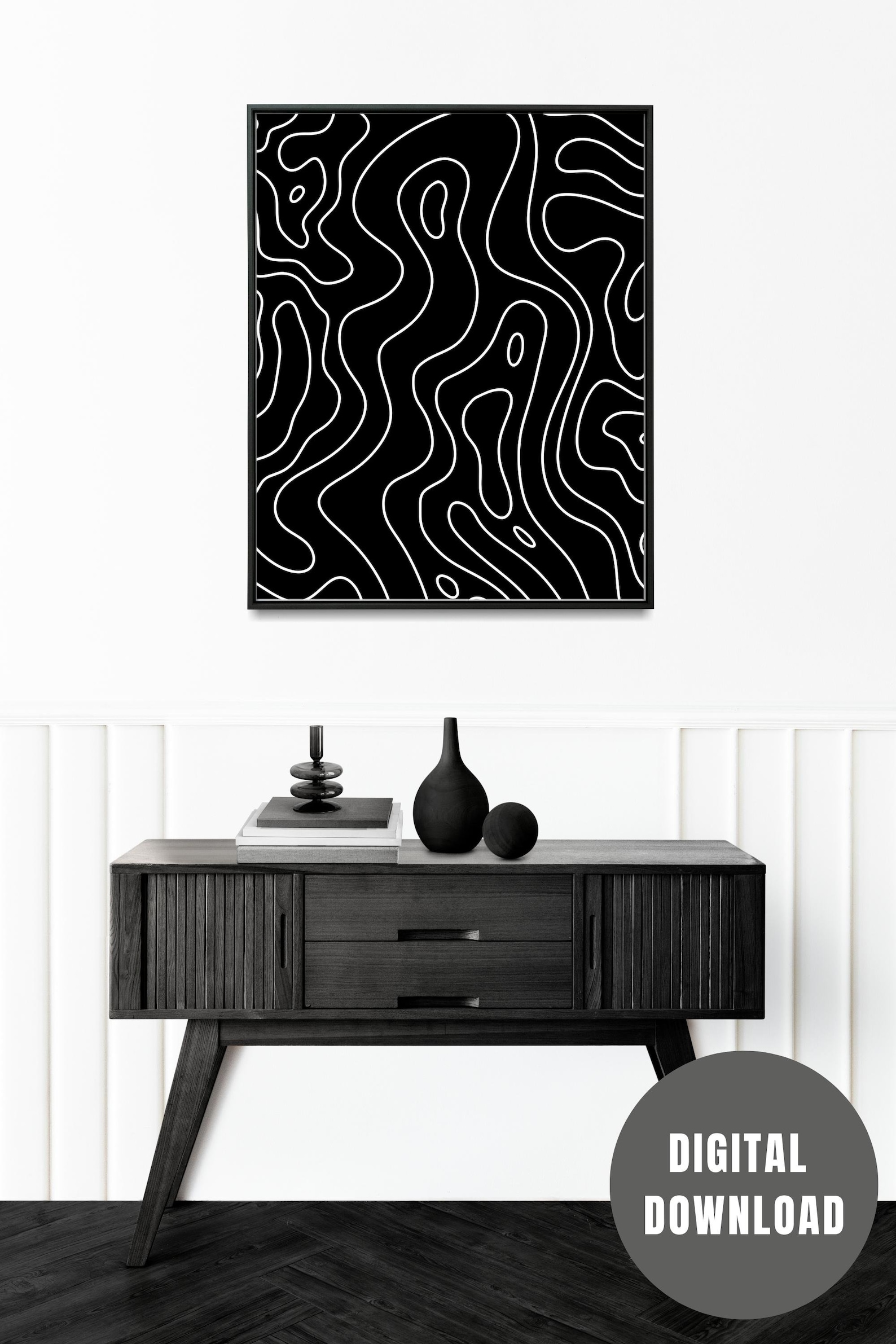 Digital Wall Art Topography Wall Decor Download Art Topography - Etsy