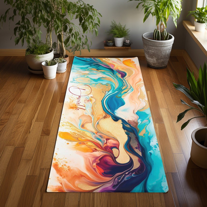 Custom Yoga Mats - Etsy