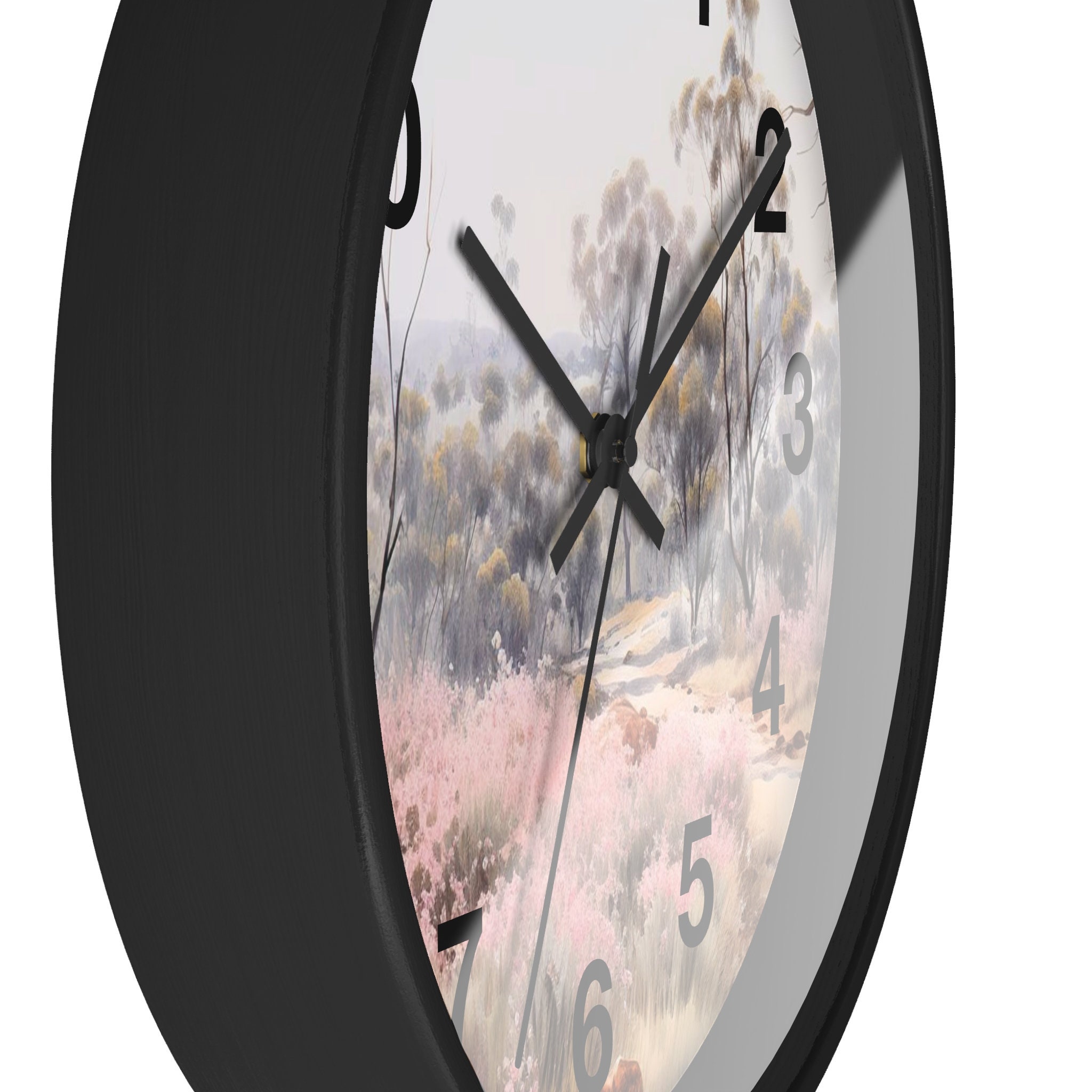 AUSTRALIAN OUTBACK CLOCK Cottage Core Wall Clock With Numbers Boho ...
