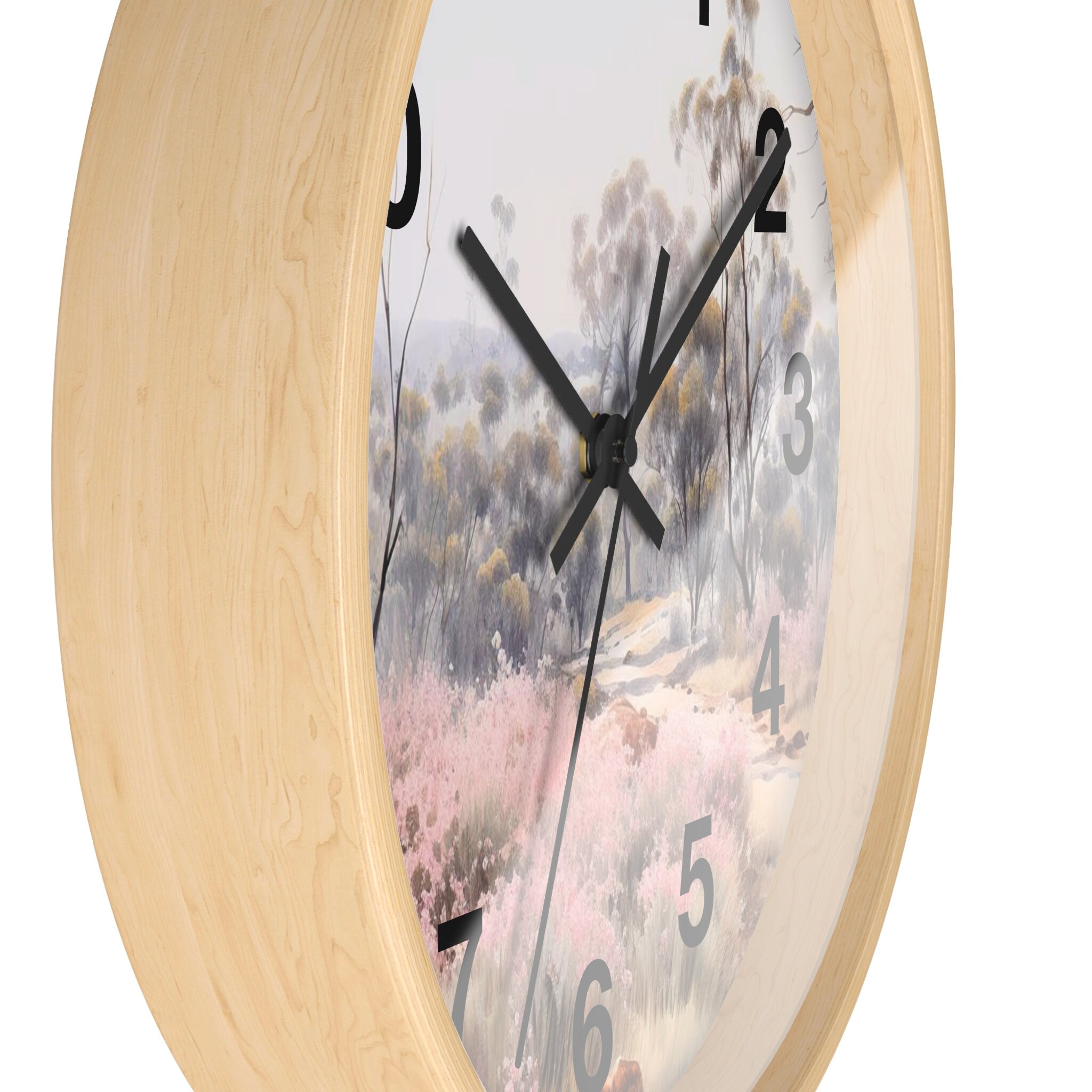 AUSTRALIAN OUTBACK CLOCK Cottage Core Wall Clock With Numbers Boho ...