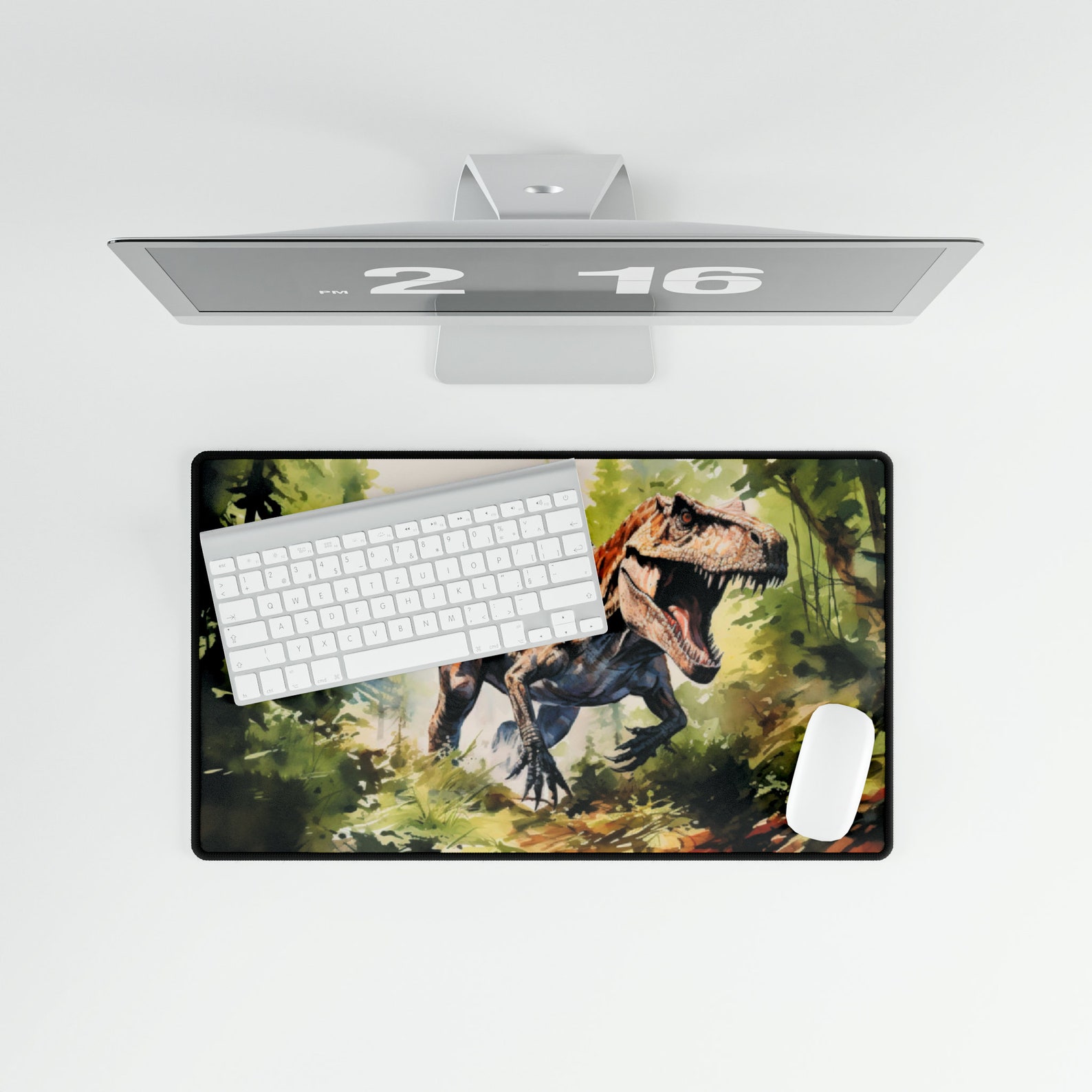 DINOSAUR DESK MAT Dino Mouse Pad for Kids Jurassic Desk Mat Gift for ...