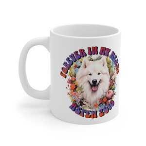 SAMOYED PERSONALISED MUG Samoyed Named Mug Remember Samoyed Mug Gift ...