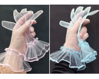 Tulle Gloves - Etsy