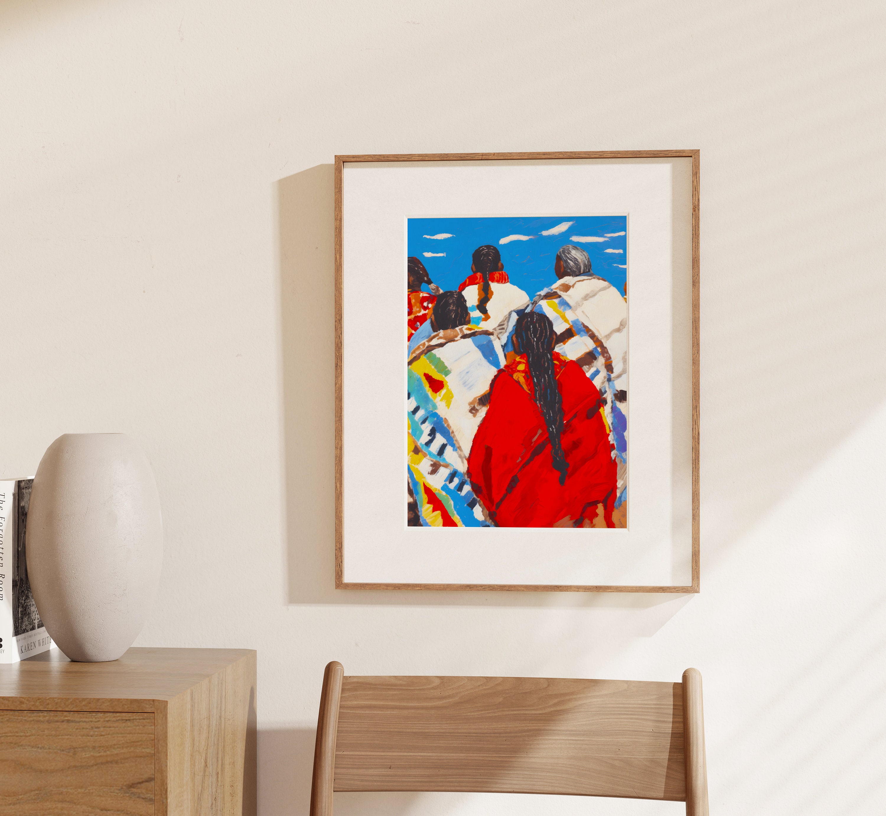 Echoes of Ancestral Voices, Indigenous Art, Tribe Art, Alaska Native ...