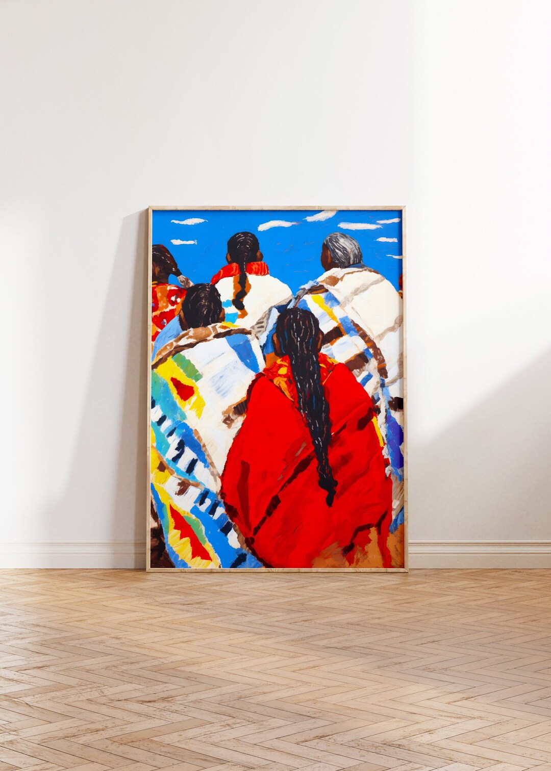 Echoes of Ancestral Voices, Indigenous Art, Tribe Art, Alaska Native ...