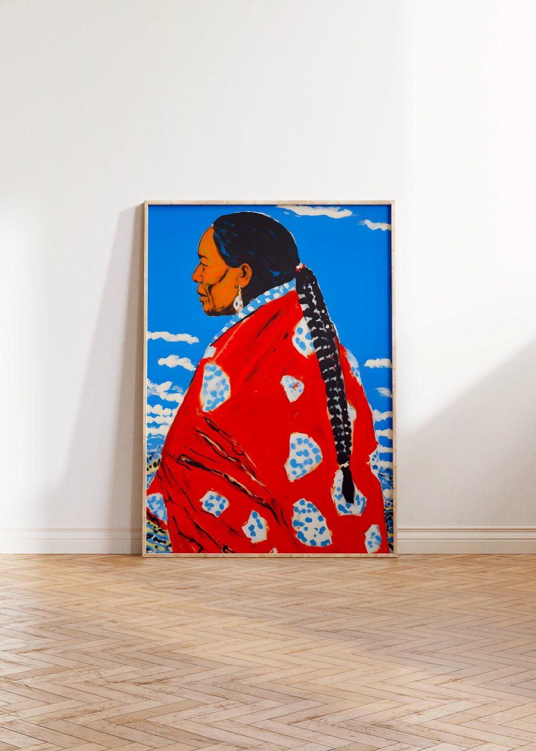 Indigenous Mother Elder, Native American Posters, Native American Decor ...