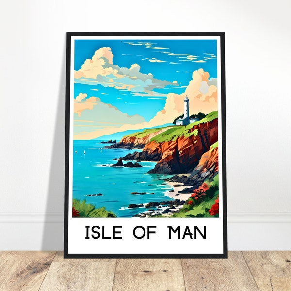 Isle of Man Poster - Etsy