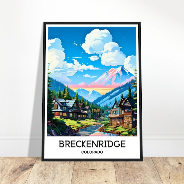 Breckenridge Poster - Etsy
