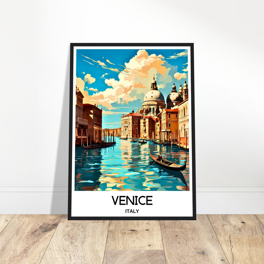 Venice Travel Poster, Venice Travel Print, Venice Art, Venice Gift ...